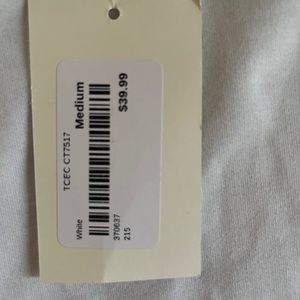 TCEC | Tops | White Tcec Puff Sleeve Shirt New With Tags | Poshmark